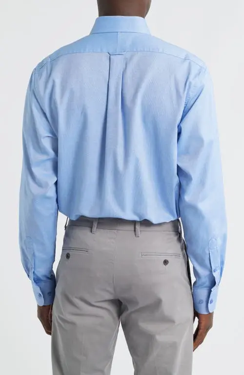 EAGLE Regular Fit Cotton Button-down Oxford Shirt