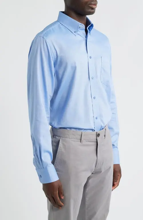 EAGLE Regular Fit Cotton Button-down Oxford Shirt