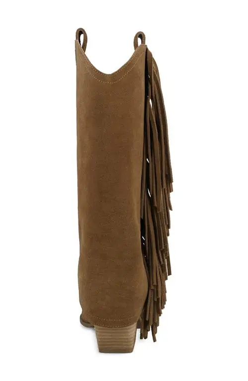 Mia Deston Pointed Toe Western Boots - Tan
