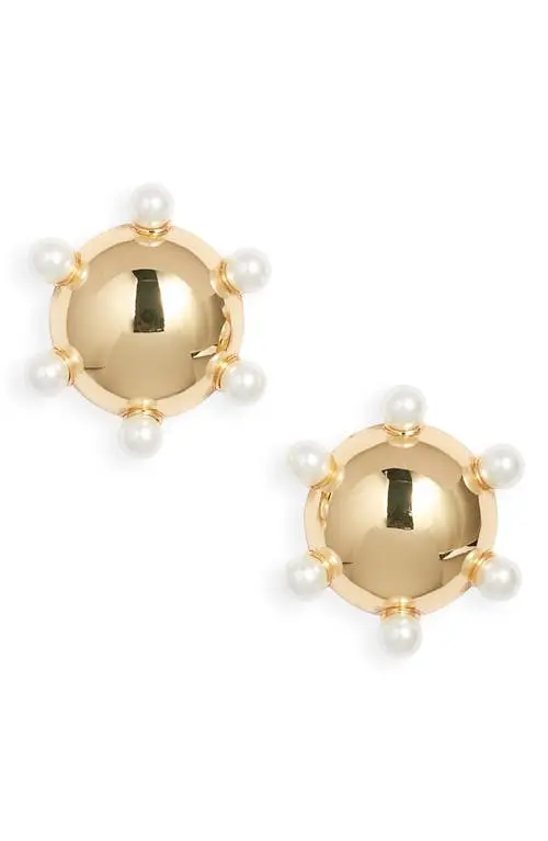 KENNETH JAY LANE Stud Earrings - Gold