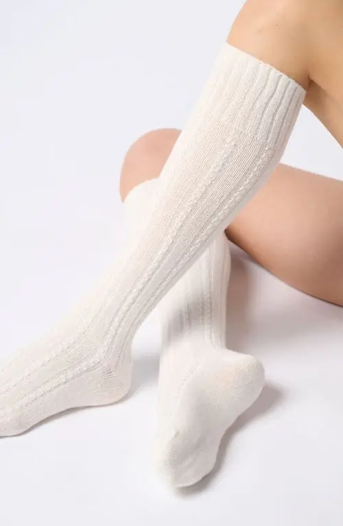 Oroblu Nancy & Cashmere Blend Knee High Socks - Wool