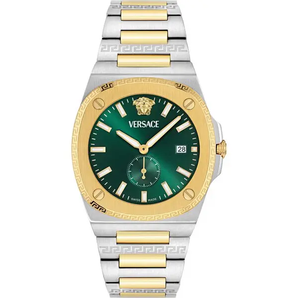 Versace Tolomeo Bracelet Watch - Two Tone