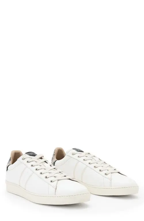 ALLSAINTS Leon Low-top Sneaker - White/black