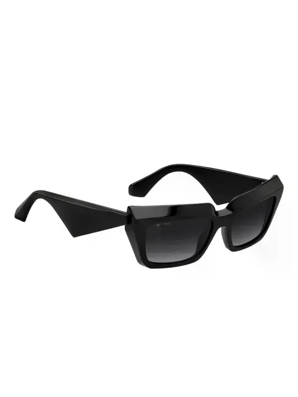 Etro Geometric Frame Sunglasses