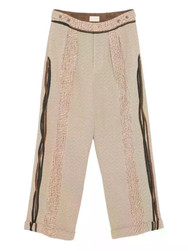 COMMUNS Tailored Wide-leg Trousers