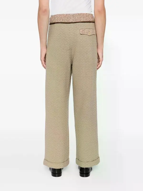 COMMUNS Tailored Wide-leg Trousers