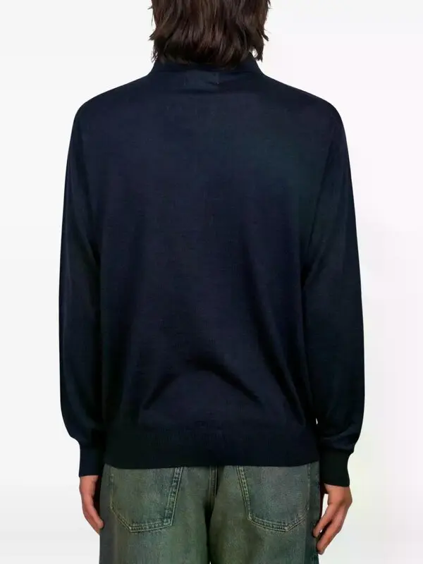 ANOTHER ASPECT Merino Wool Polo Shirt