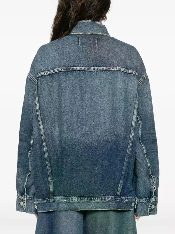 AGOLDE Buttoned Denim Jacket - Blue