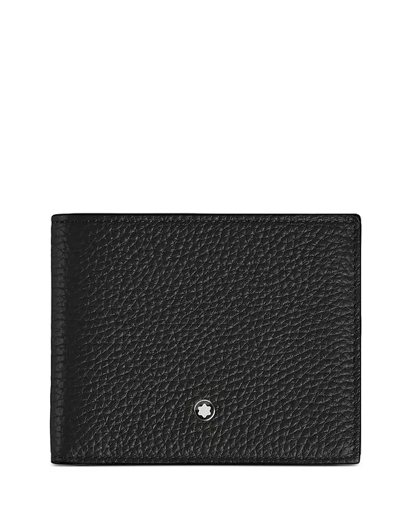 Montblanc Grain Leather Bifold Wallet Exclusive - Black
