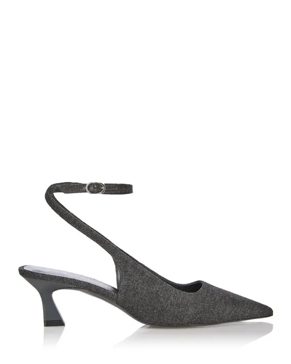STUART WEITZMAN Vinnie 50 Ankle Strap Pumps
