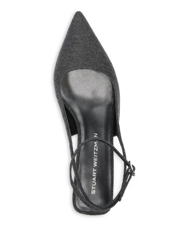 STUART WEITZMAN Vinnie 50 Ankle Strap Pumps