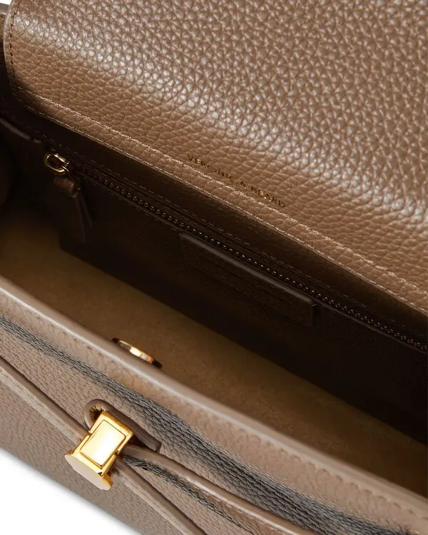 Veronica Beard Dash Small Leather Crossbody Bag