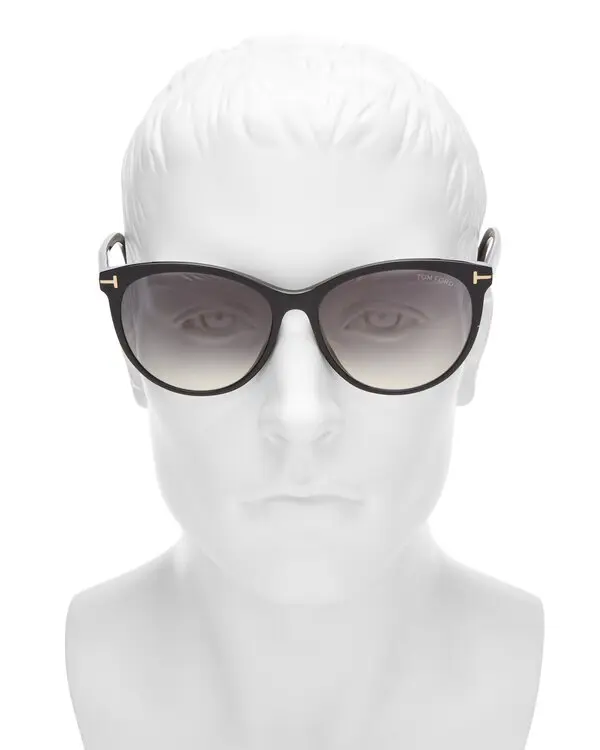 TOM FORD Maxim Cat Eye Sunglasses, 59mm