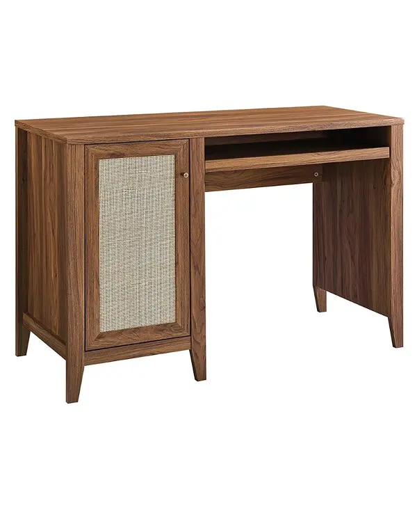 MODWAY Soma 47" Office Desk - Walnut