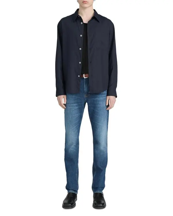 FRAME Straight Fit Denim Jeans - Beachline