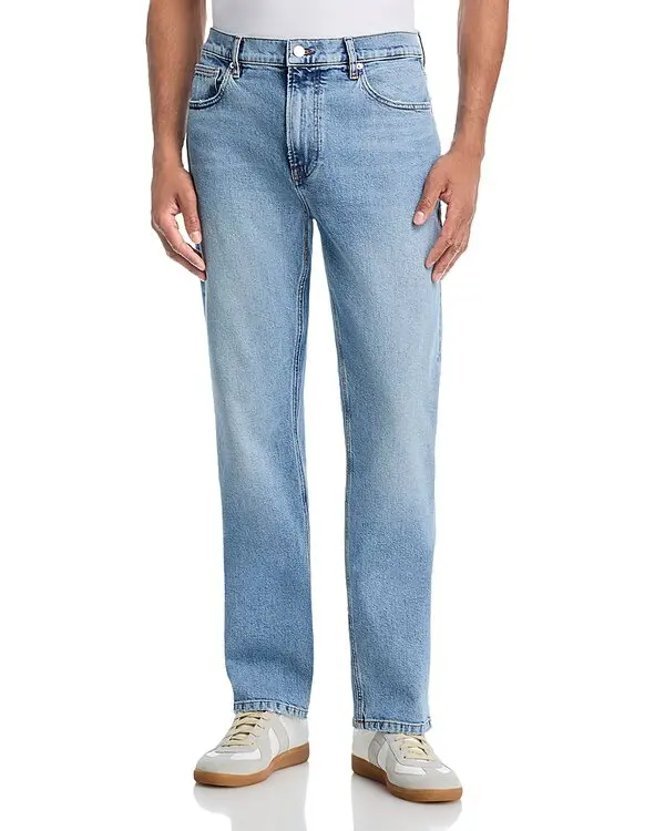 FRAME Straight Fit Denim Jeans - Layover