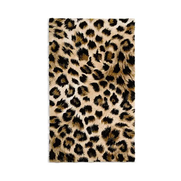 ABYSS & HABIDECOR Kili Lurex Bath Rug, 27 X 47 Exclusive - Leopard
