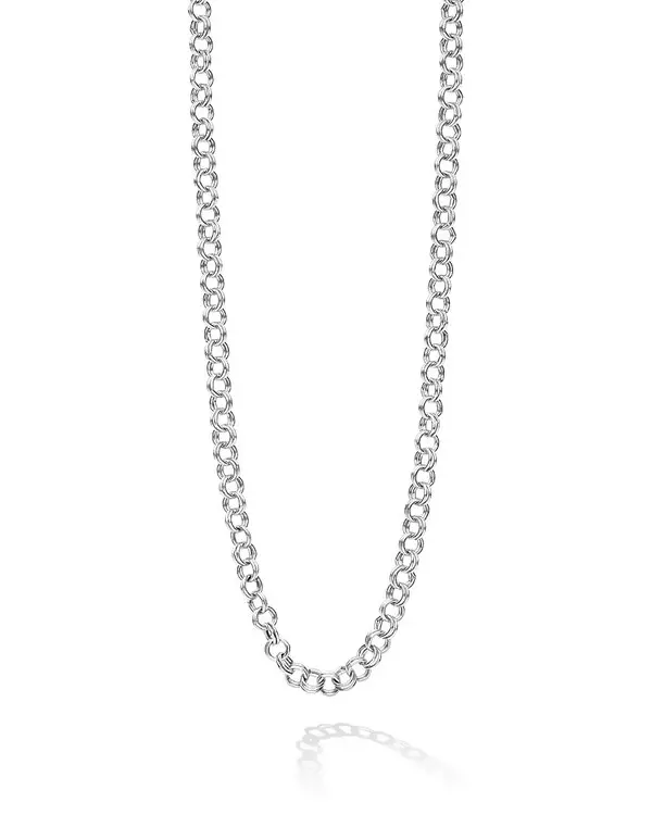 Lagos Sterling Anthem High Jinks Link Chain Necklace - Silver