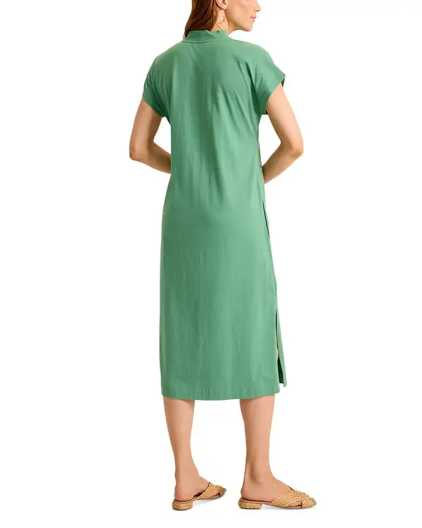 Tommy Bahama Islandscape Jersey Midi Dress - Spruce | Editorialist