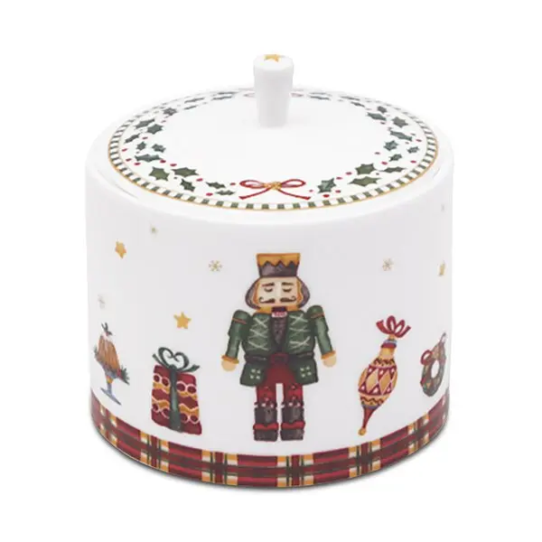 Prouna Nutcracker Sugar & Creamer Set