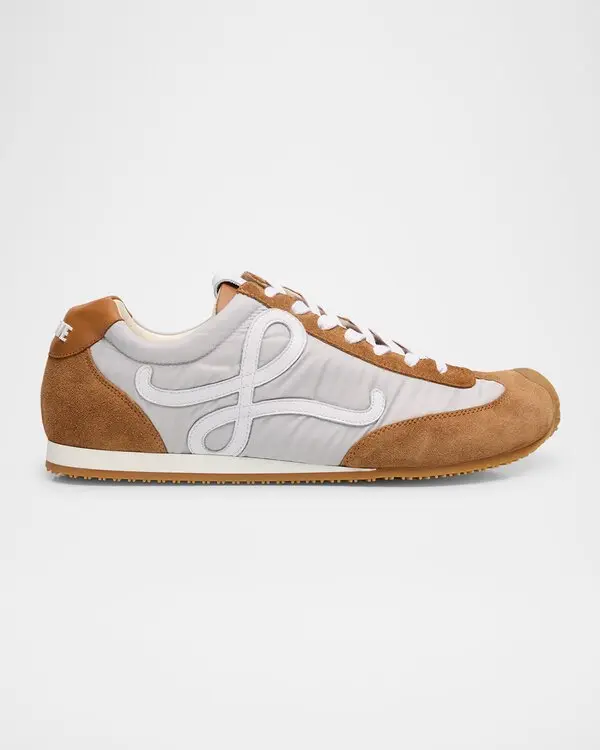 Loewe Ballet Runner 2.0 Sneakers - Grey/white/tan