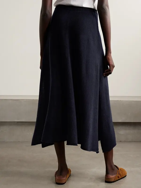 THE ELDER STATESMAN Cashmere Maxi Skirt
