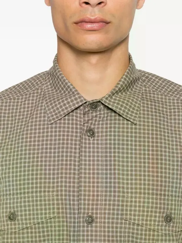 Nanushka Checked Flap-pocket Shirt