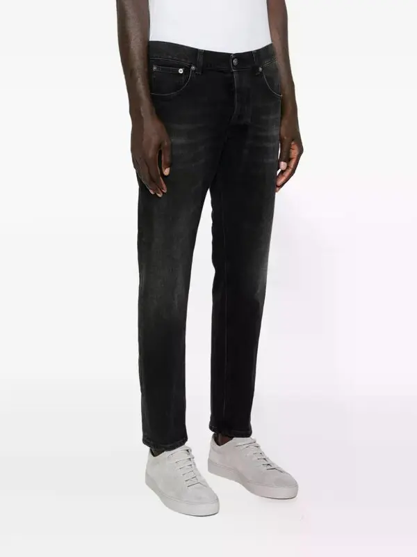 DONDUP Whiskering-effect Straight Leg Jeans