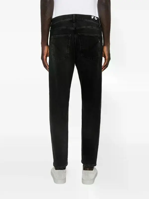 DONDUP Whiskering-effect Straight Leg Jeans