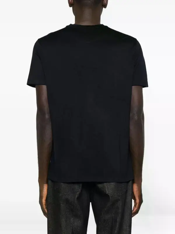 MAURIZIO BALDASSARI Virgin-wool T-shirt - Blue