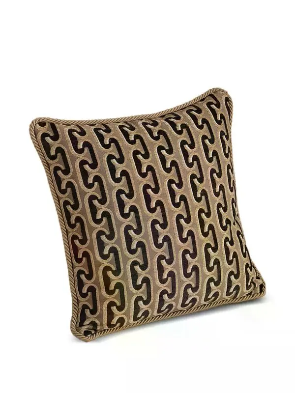 SOHO HOME Budleigh Geometric-pattern Square Cushion