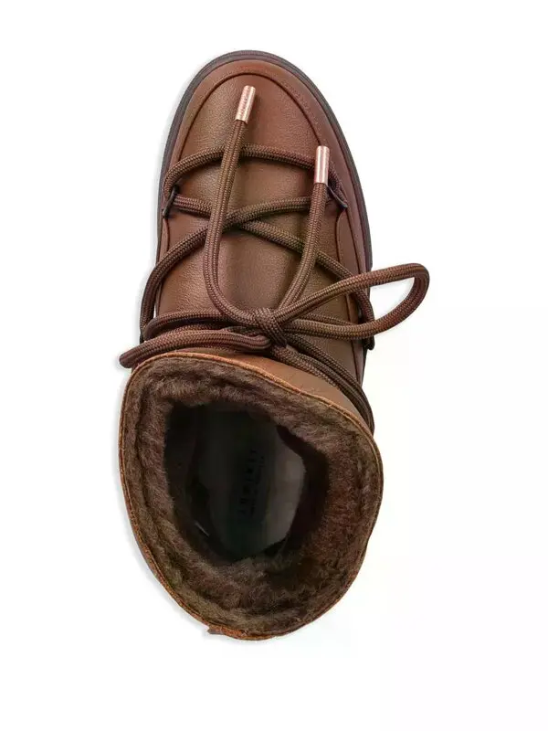 Inuikii Leather Lace-up Ankle Boots