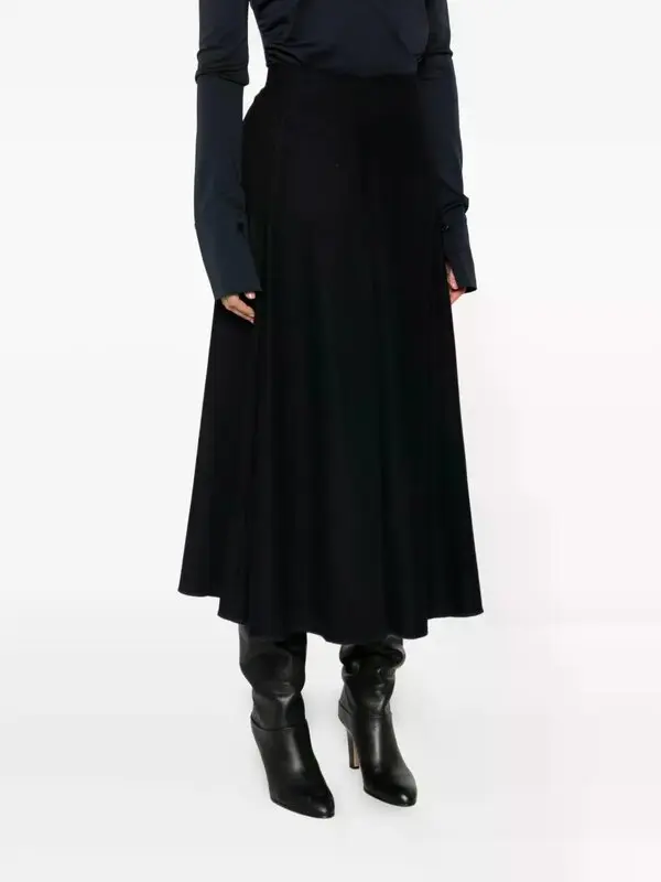 SUSANNE BOMMER Flared Skirt - Blue