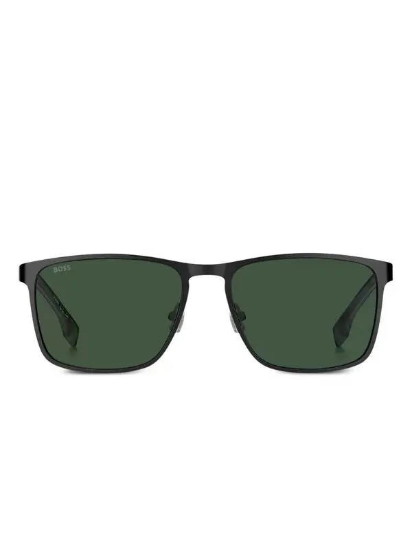 BOSS Square Sunglasses - Black