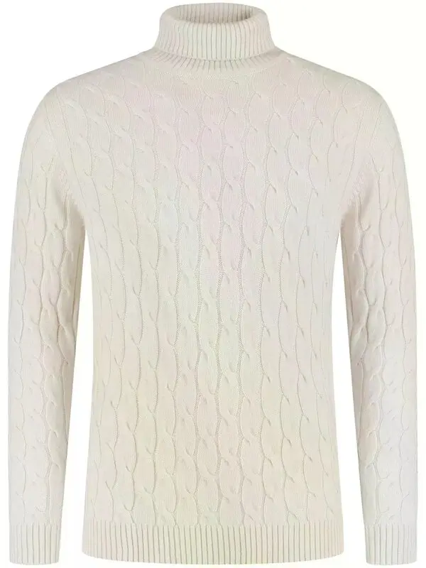 LUIGI BORRELLI Cable-knit Sweater