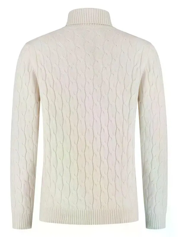 LUIGI BORRELLI Cable-knit Sweater