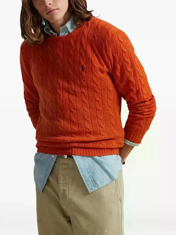 Polo Ralph Lauren Cable-knit Wool Pullover