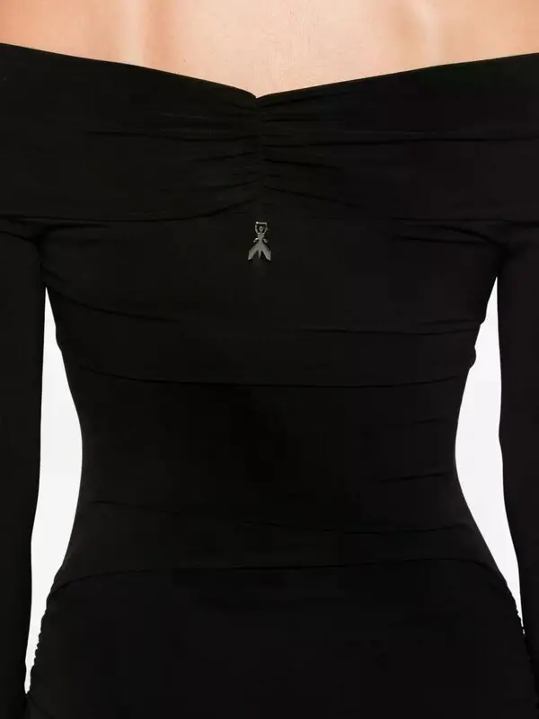 Patrizia Pepe Draped Mini Dress