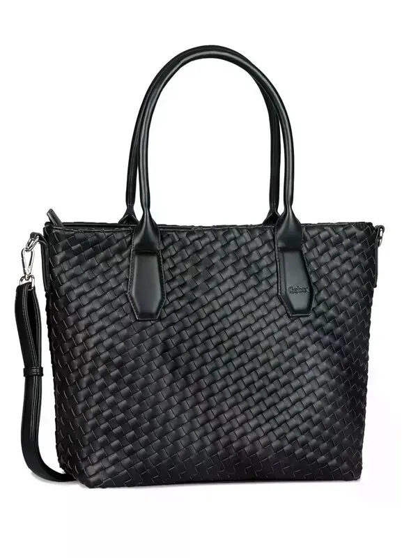 Gabor Emilia Woven Leather Tote Bag