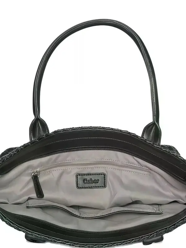 Gabor Emilia Woven Leather Tote Bag