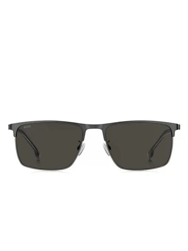BOSS Square Sunglasses - Black