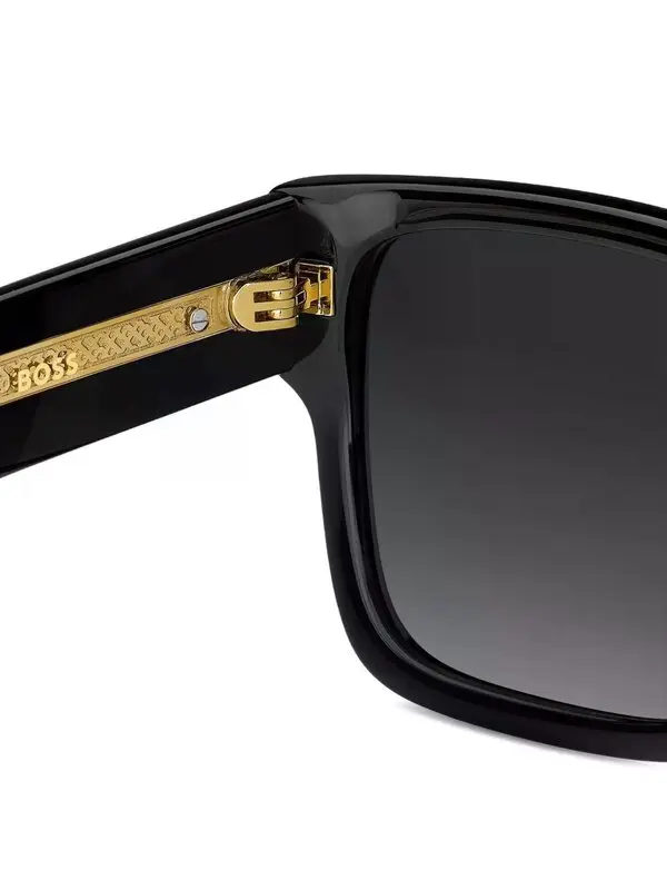 BOSS Logo Square Sunglasses