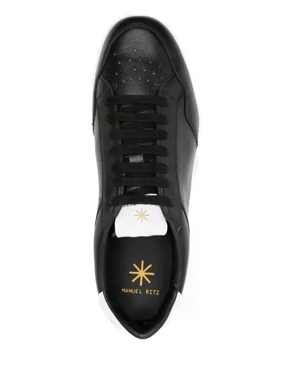 MANUEL RITZ Perforated Leather Sneakers