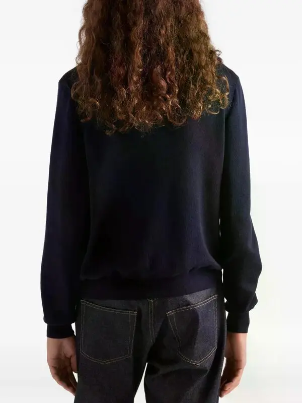 Prada Cashmere Zipper Cardigan