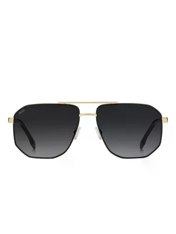 BOSS Geometric Sunglasses - Black