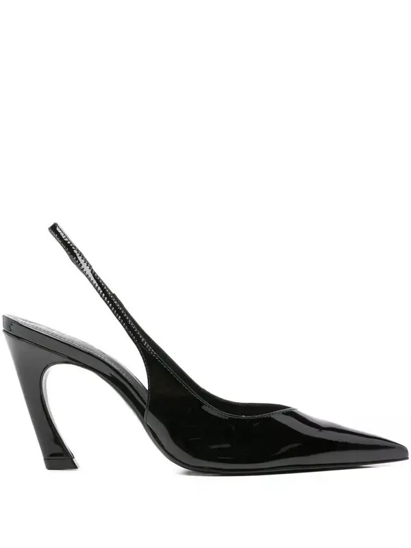 Schutz 90mm Pointed-toe Slingback Pumps