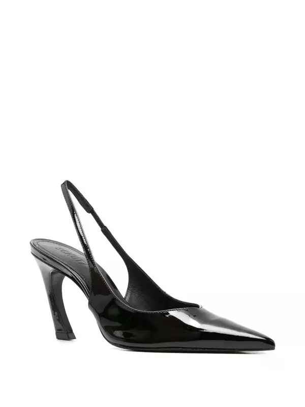 Schutz 90mm Pointed-toe Slingback Pumps