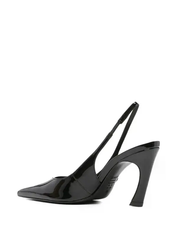 Schutz 90mm Pointed-toe Slingback Pumps