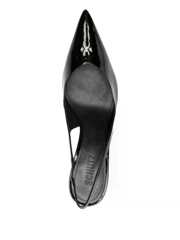 Schutz 90mm Pointed-toe Slingback Pumps