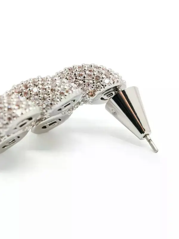 Eddie Borgo Rope Pavé Earrings